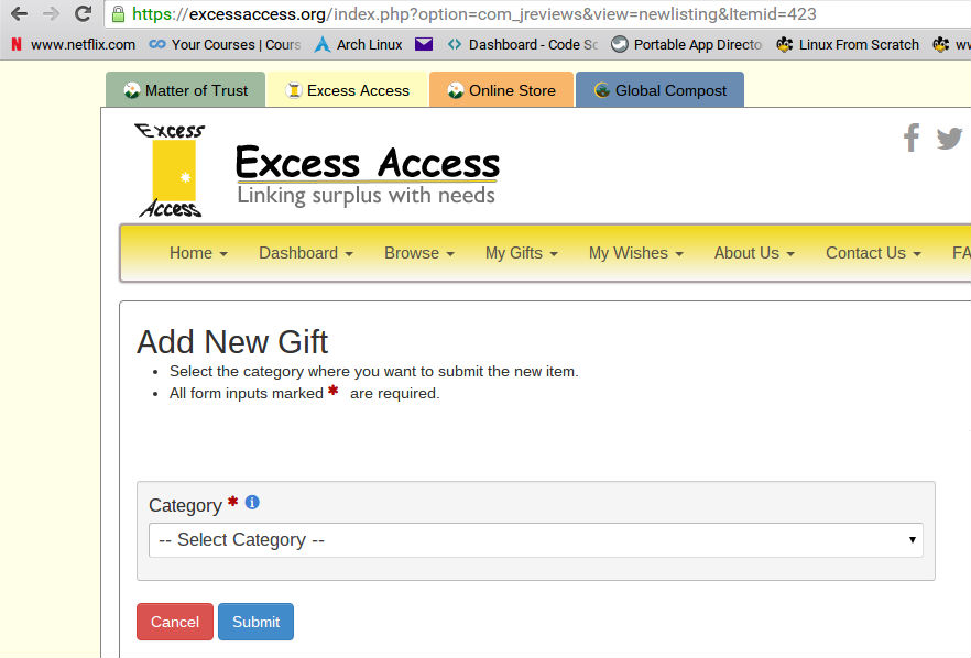 Creating a Gift on Excess Access | Matter Of Trust
